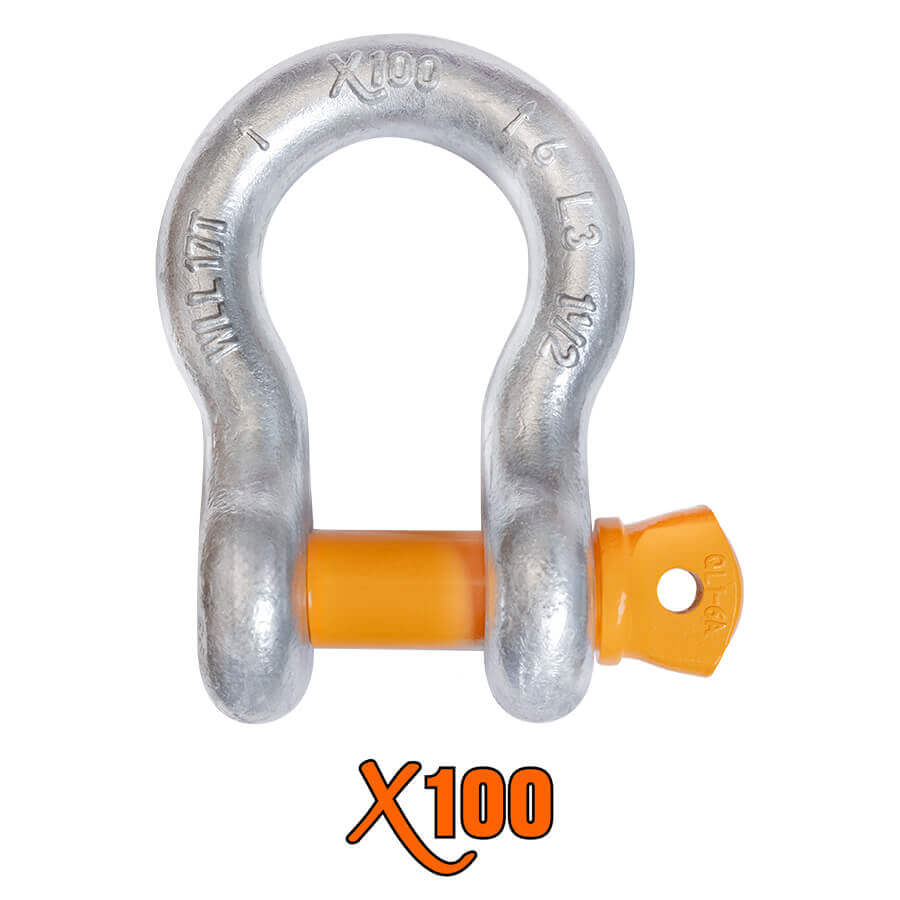 X100®-Screw-Pin-Anchor-Shackles - Cargo Control USA